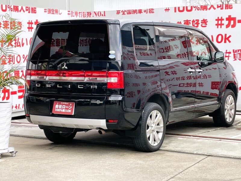 DELICAデリカD5シャモニー【特別仕様車グレード】【4W | 審査なし自社ローンのカーライフ福岡